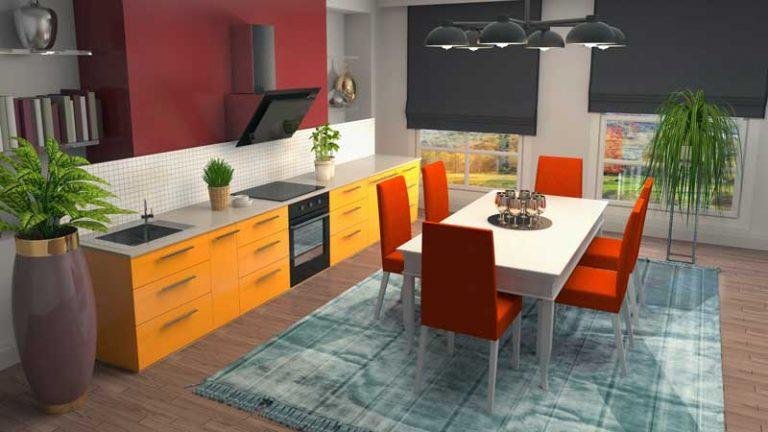 How Big Should Rug Under Dining Table Be? - THERUGSGAL.COM